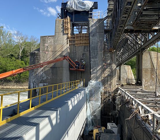 Montgomery Lock and Dam Installation